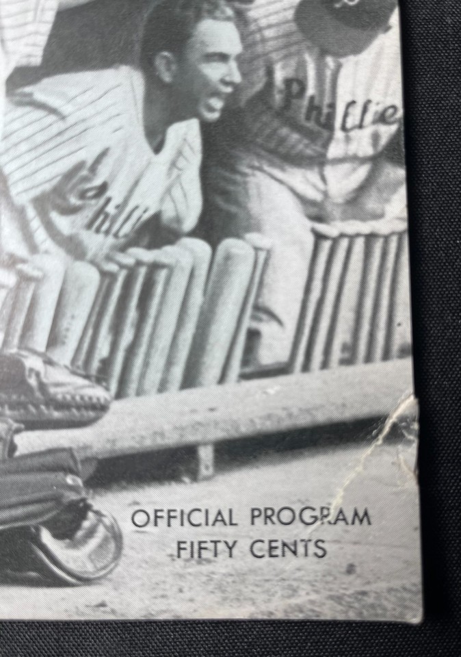 1950 NEW YORK YANKEES vs. PHILADELPHIA PHILLIES World Series Program | eBay