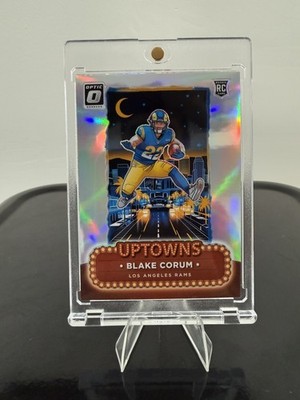 Blake Corum Uptown Rookie 2024 Panini Donruss Optic #14 Rams NFL | eBay