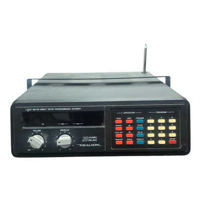 Vtg REALISTIC PRO-2020 AM/FM VHF/UHF 20 Channel Programmable Scanner | eBay