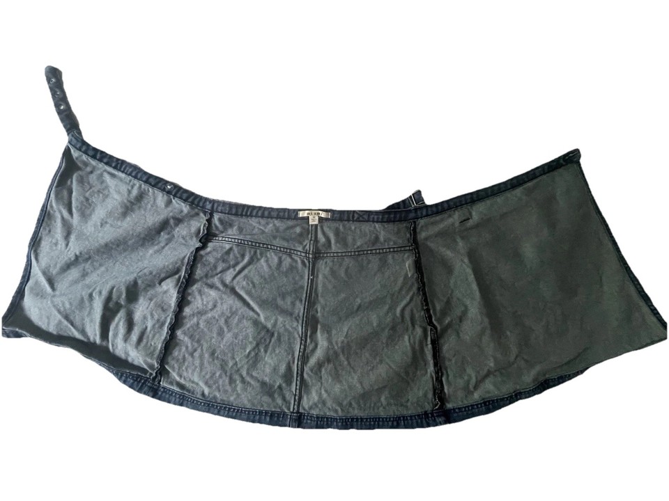 Francesca’s Miami Denim Wrap Medium Mini Skirt | eBay