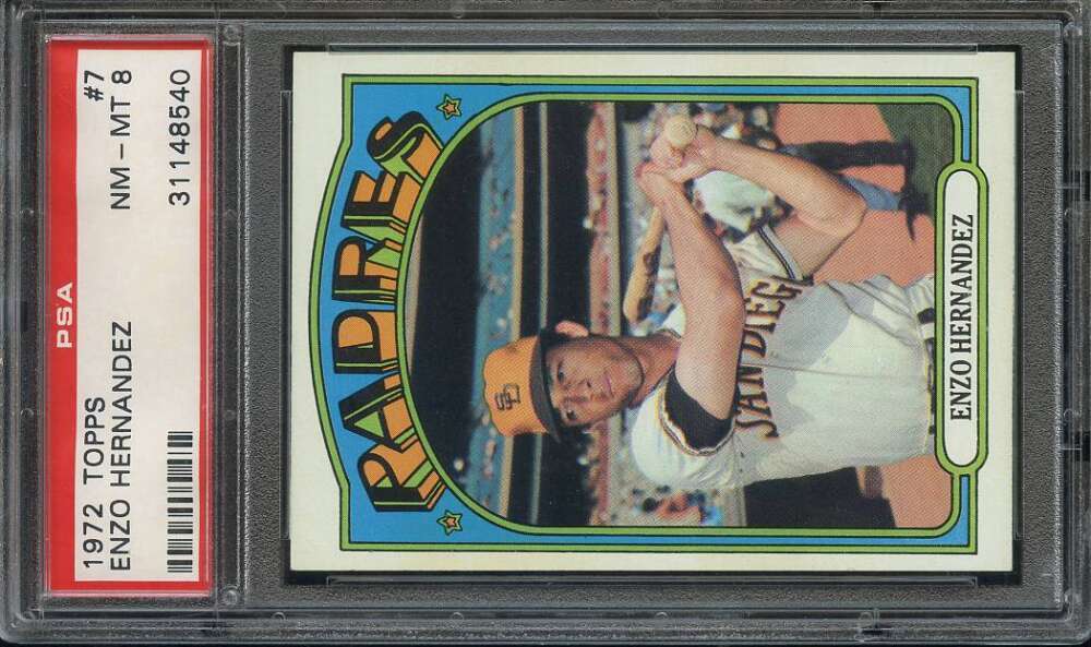1972 Topps - #7 Enzo Hernandez for sale online | eBay