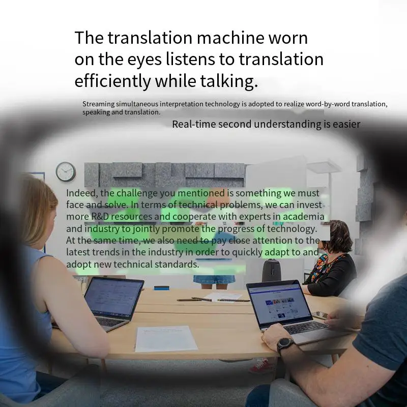 INMO Go2 GO 2 Wireless Smart AR Glasses Real-time Translation ...