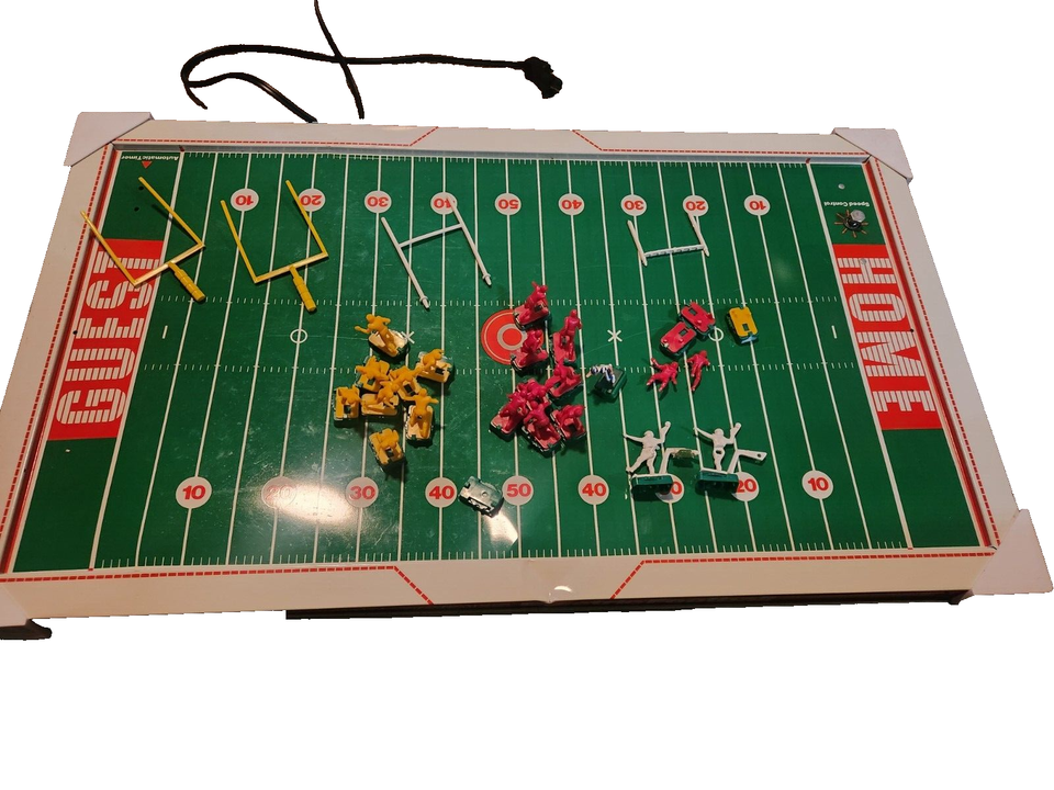 Vintage Tudor Electric Football Game, Original Box, WORKS missing ...