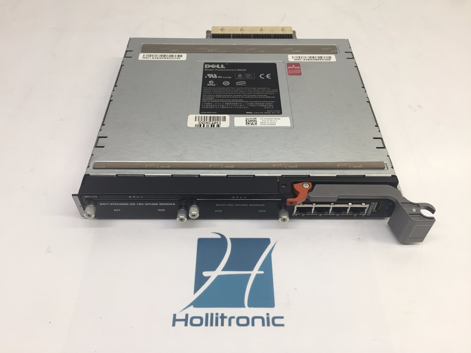 Dell 0GM069 PowerConnect M6220 Switch for M1000e Blade Servers HW828 | eBay