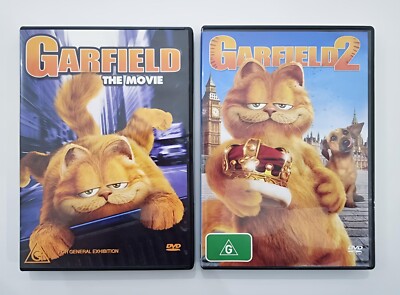 Garfield The Movie / Garfield 2 | Double Pack DVD Bundle Free Postage ...