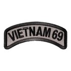 Vietnam 69 Rocker Patch, Vietnam Veteran Patches | eBay