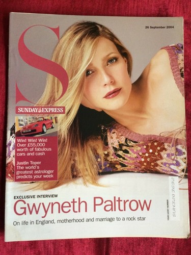S magazine 26/09/2004 GWYNETH PALTROW Sarra Elgan Zilpah Hartley Adam ...