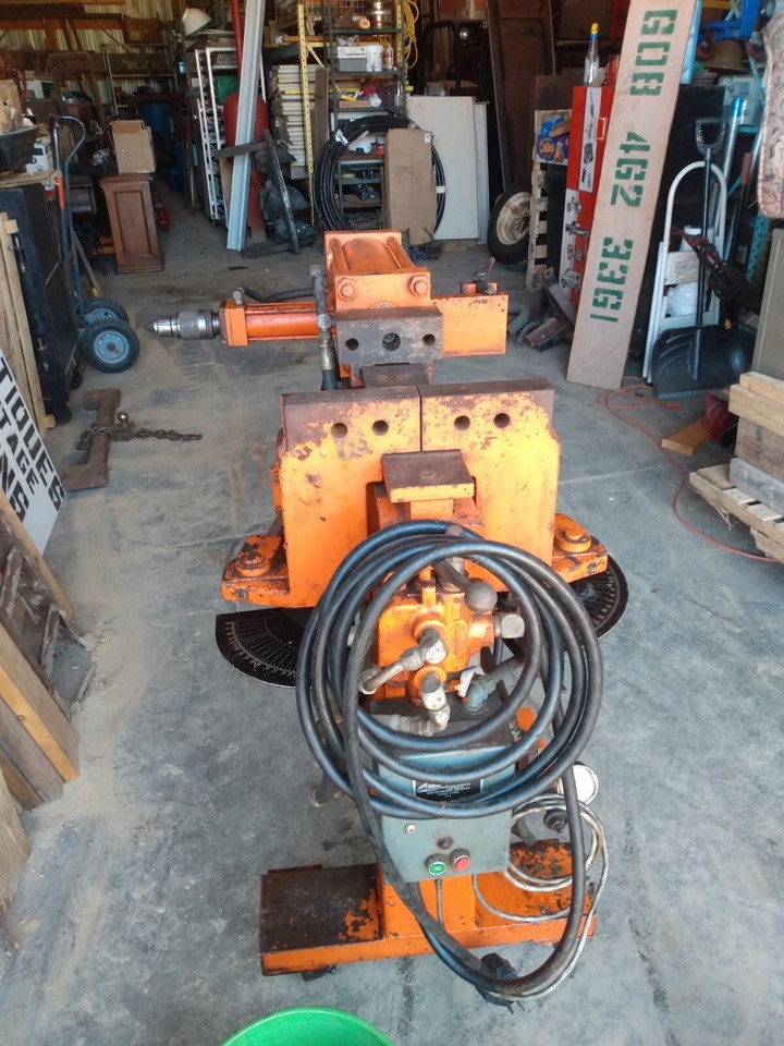 Huth pipe bender Hydraulic Exhaust Pipe Bender pipe bender machine with ...