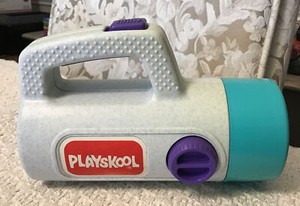 Playskool COLOR CHANGING Toy Flashlight - Vintage 1986, RARE | eBay