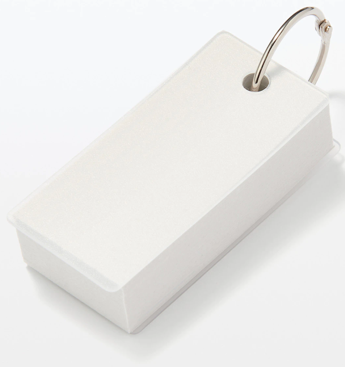MUJI KEY RING PP COVER FLASH WORD CARDS (100 Sheets x 5 pcs) Set | eBay