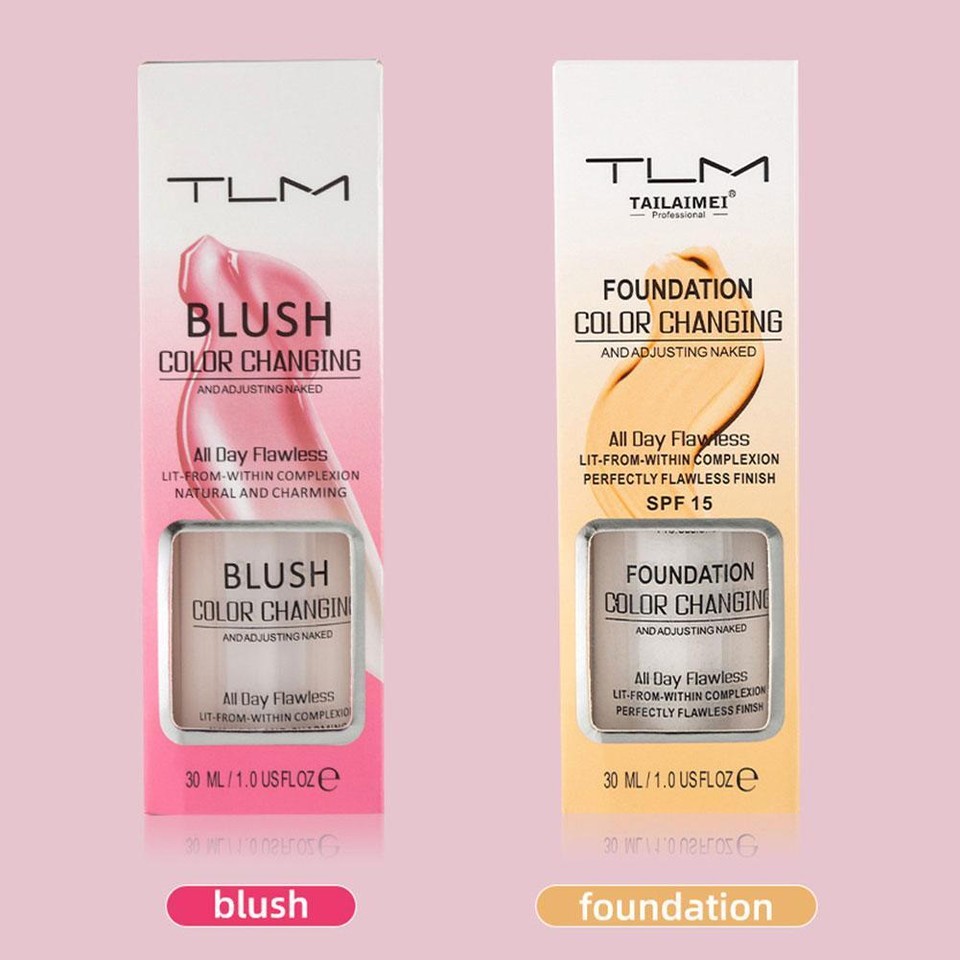 TLM Foundation Magic Colour Color Changing TLM Makeup Change Skin Tone ...