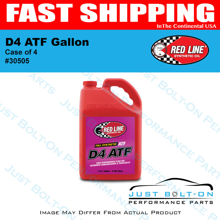 Red Line D4 ATF Gallon - Case of 4 | eBay