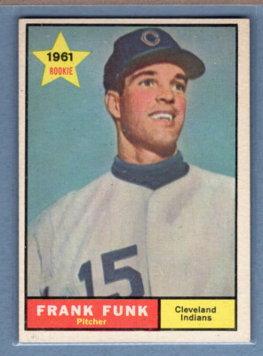 1961 Topps #362 Frank Funk EX GO195 | eBay