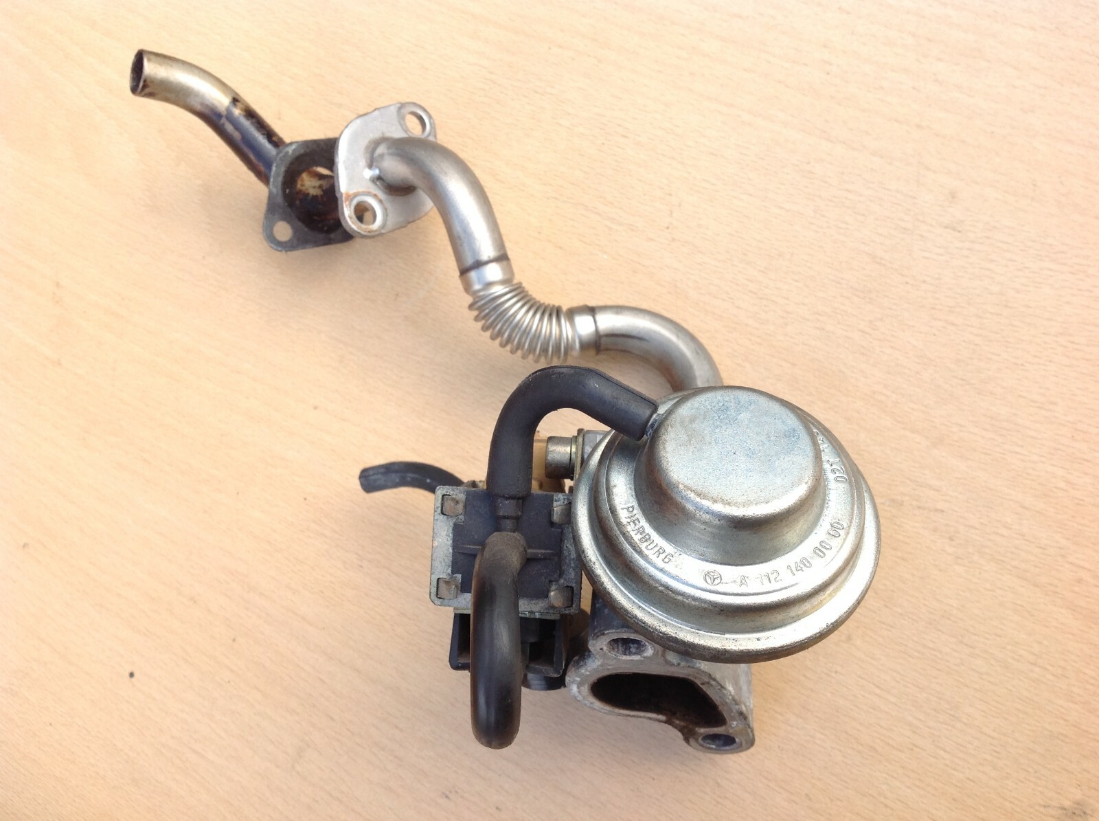 MERCEDES C,E,S,ML,CLK,SLK,VIANO,VITO 240 320 PETROL EGR VALVE & PIPE ...
