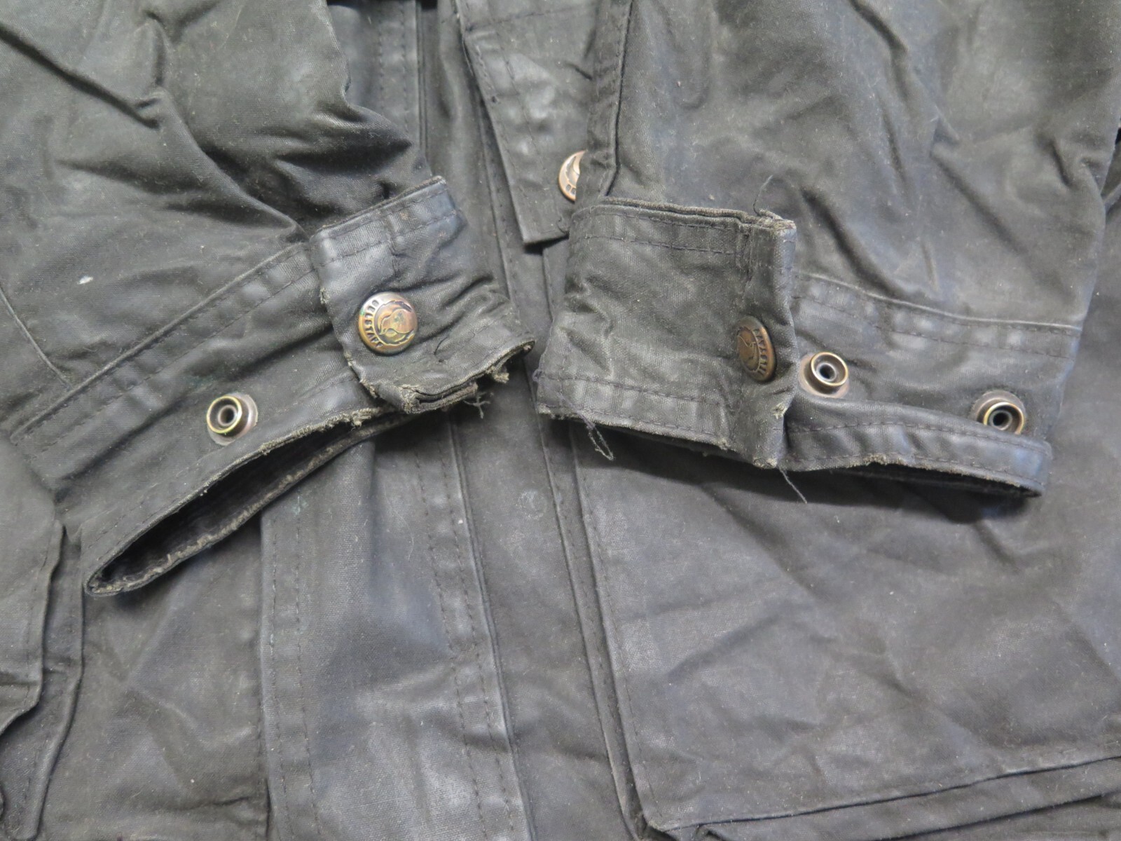 Belstaff Driza-Bone Trialmaster Professional Motorcycle Waxed Jacket 40 ...