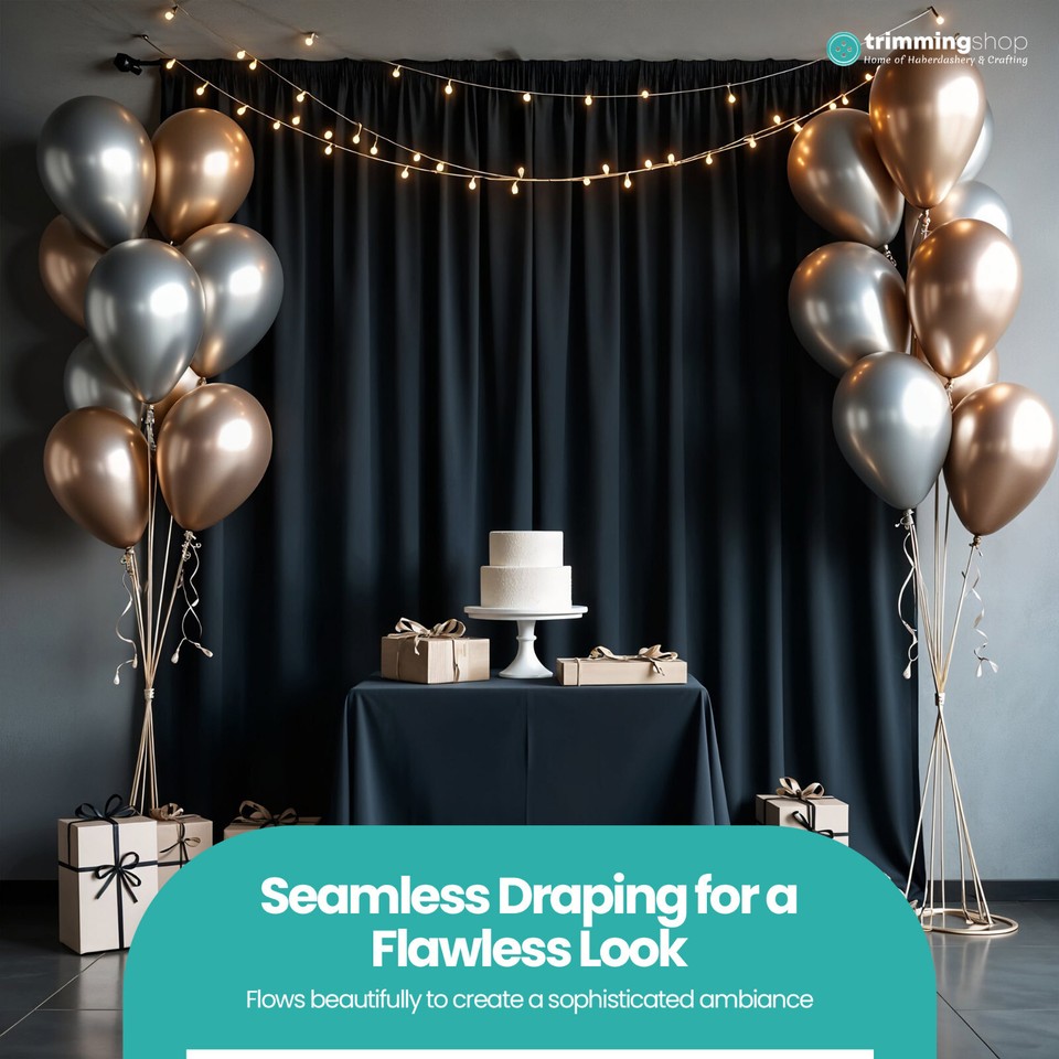 Backdrop Curtains Stretchable Fabric Wedding Stage Photography ...