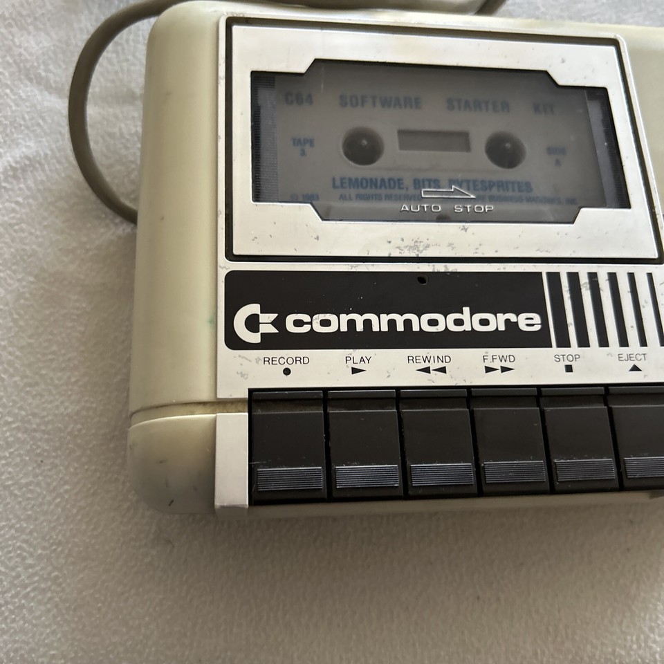 Commodore C2N Cassette TAPE Drive | eBay
