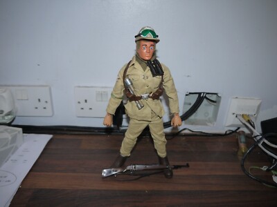 Vintage Action Man team geyperman Afrika Korps gi joe excellent all ...