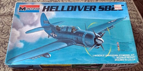 Monogram 1983 Helldiver Sb2c 1/48 Scale 6831 Model Kit for sale online ...