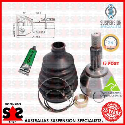Wheel Side Joint Kit, Drive Shaft Suit FORD Fiesta V (Jh_, Jd_) ST150 ...