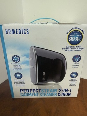 Homedics Perfect Steam 2 In 1 Garment Steamer & Iron | eBay