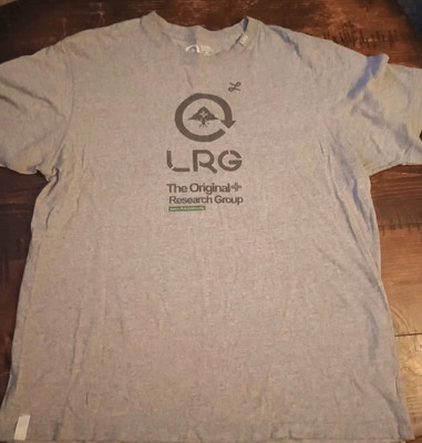 LRG Shirt XL Destination Nowhere Gray Lifted Research Group Vintage | eBay