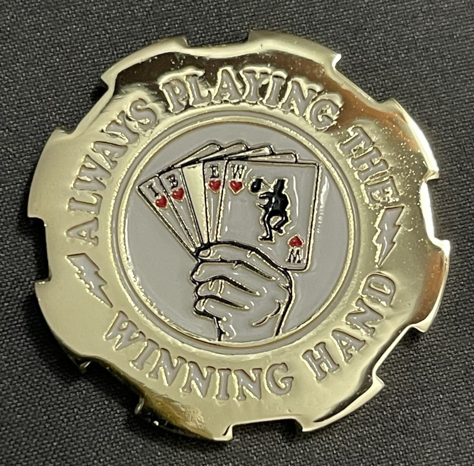 IBEW Dancing Tramp Challenge Coin Brotherhood Poker Locknut Traveler | eBay