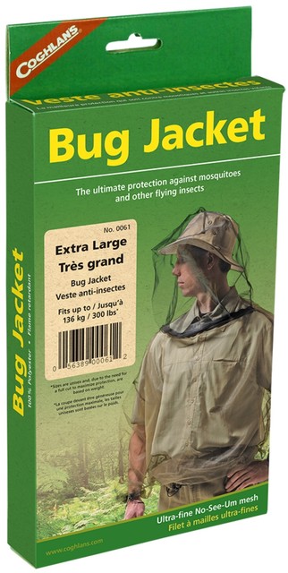 Coghlan's Bug Jacket XL Black Unisex Flame Retardant Lightweight Mosquito Net for sale online | eBay