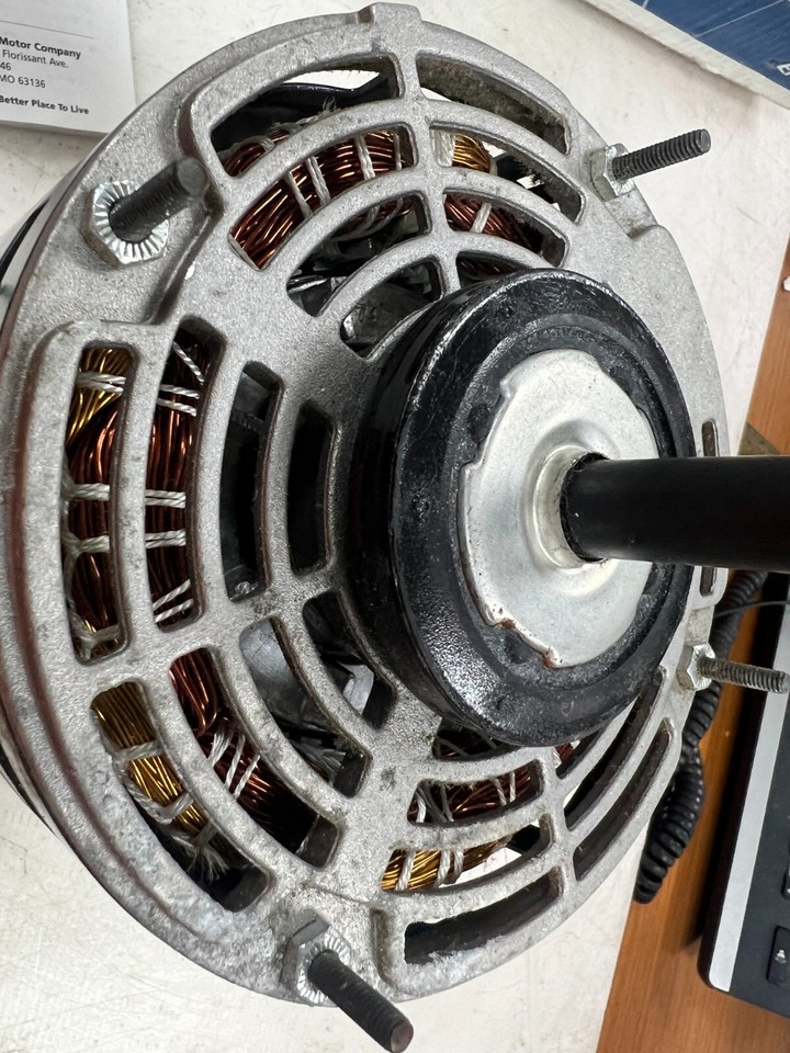 👀 NEW EMERSON 3/4 HP 8904 BLOWER MOTOR 115V 1075 RPM/3 1Ø 48Y FR ...