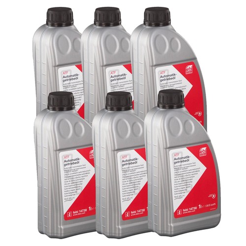 Febi Automatic Transmission Fluid Kit 6 Liters For Audi Jaguar Land ...