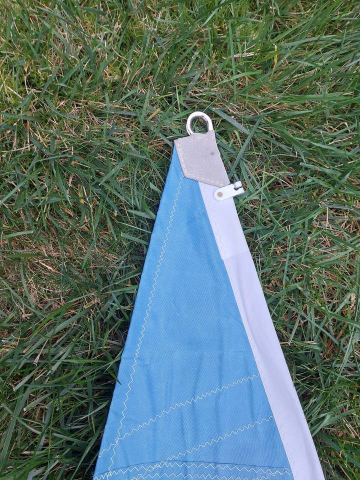 Hobie 16 Jib Sail H16 OEM Nearly New Cat Fever w Upgrades | eBay