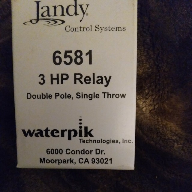 Jandy R0658100 3 HP Relay with Harness for sale online | eBay