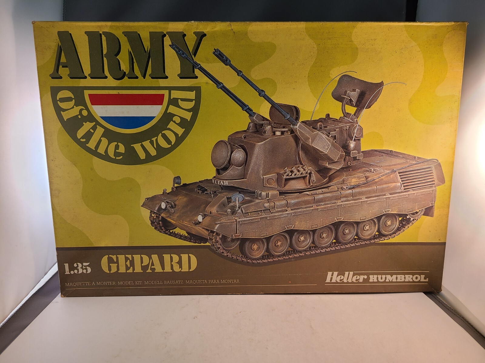 Heller Humbrol 1:35 Gepard Model Kit #81127 Army Of The World | eBay