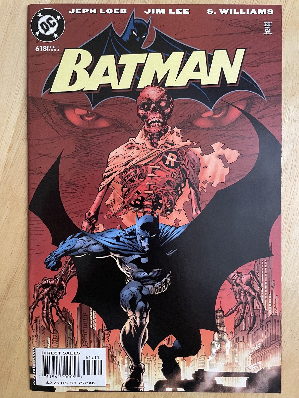 Batman #608-619 Variant Complete Hush Set 2002 DC Comics Jim Lee Loeb ...