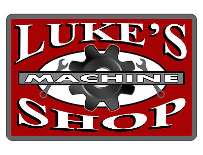 Personalized Garage/ MACHINE SHOP Sign Printed w YOUR NAME Aluminum ...