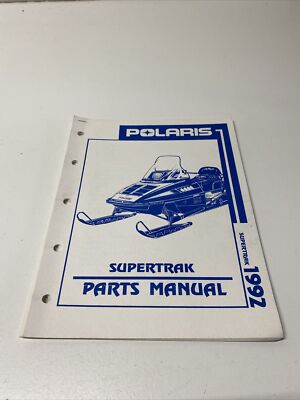 1992 Polaris SUPERTRAK Parts Manual 9912129 | eBay