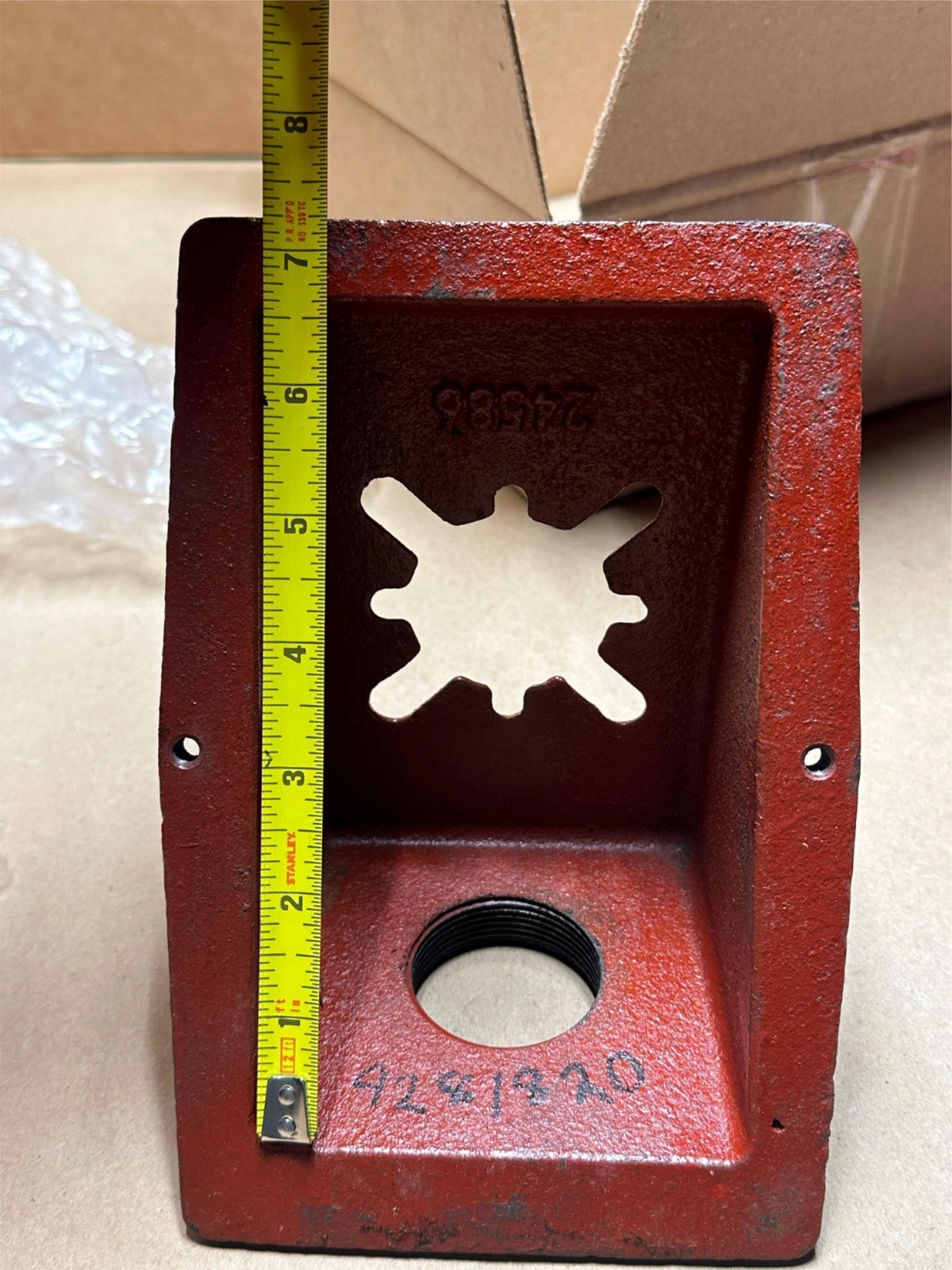 New Regal Beloit 9281820 Electric Motor Conduit Cover Box 8"L x 5.5"W ...