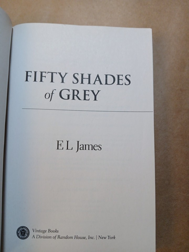 Fifty Shades Of Grey Trilogy Books Set 1-3 Romance Novels Paperback E L ...
