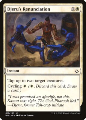 MTG Magic the Gathering Djeru's Renunciation (11/257) Hour of ...