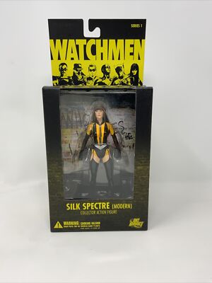 2009 Watchmen Silk Spectre Modern Collector Action Figure Series 1 DC ...