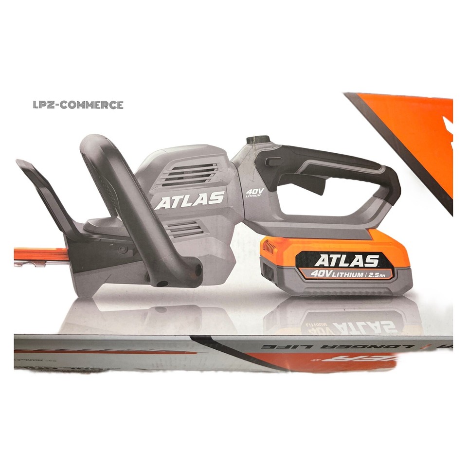 ATLAS 40V 24'' HEDGE TRIMMER 3/4'' 56935 WORKING BARETOOL | eBay