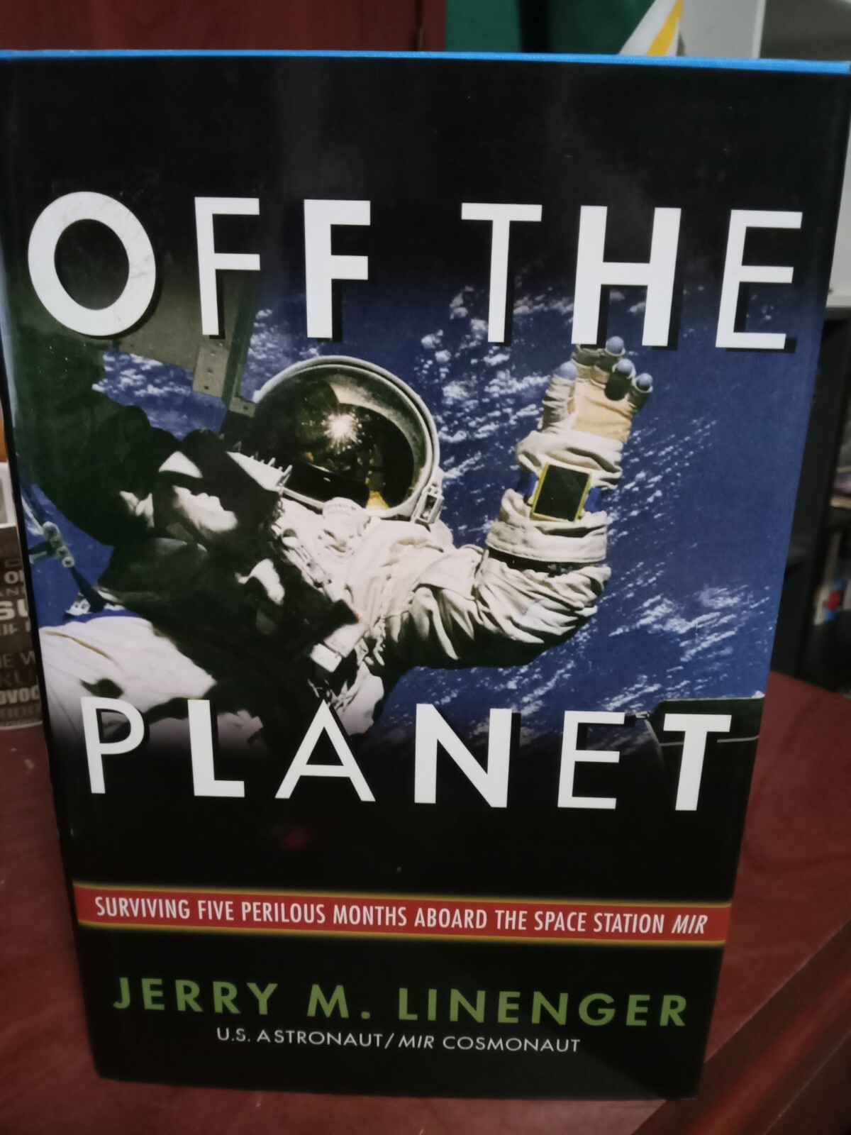 Jerry M. Linenger Signed Book! "Off The Planet" US Astronaut | eBay