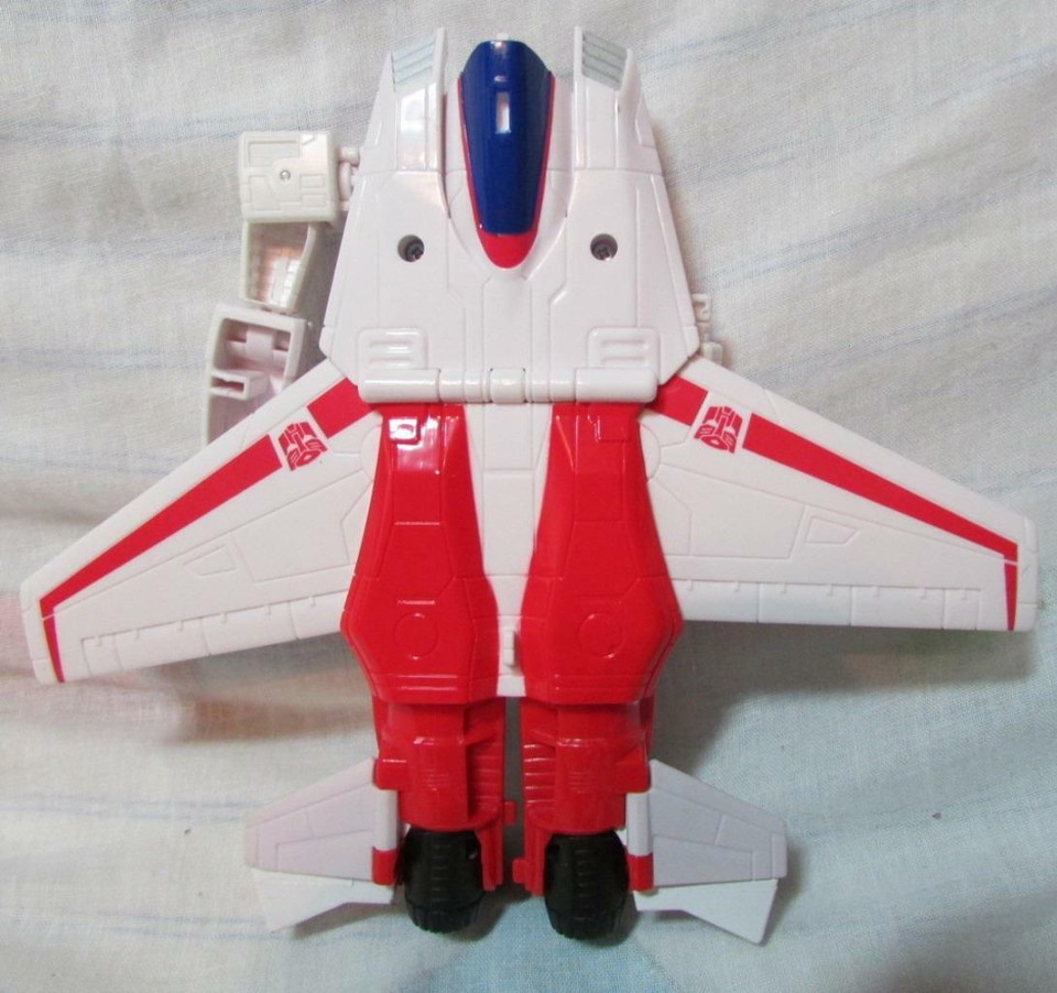 2016 Tomy Hasbro Transformer Red White plane @ 7 inches V-2976B | eBay