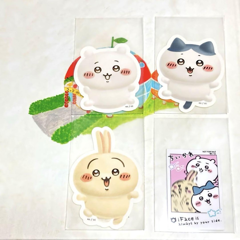 Chikawa Iface Novelty Sticker | eBay