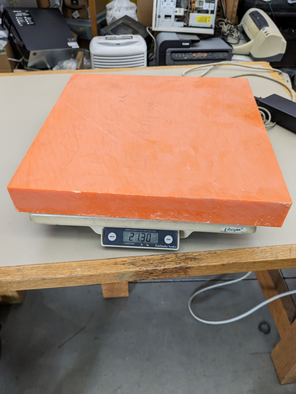 Renshape Style Prototyping Board Epoxy Tool Raku WB1258 15.5"x15.5"x2 ...