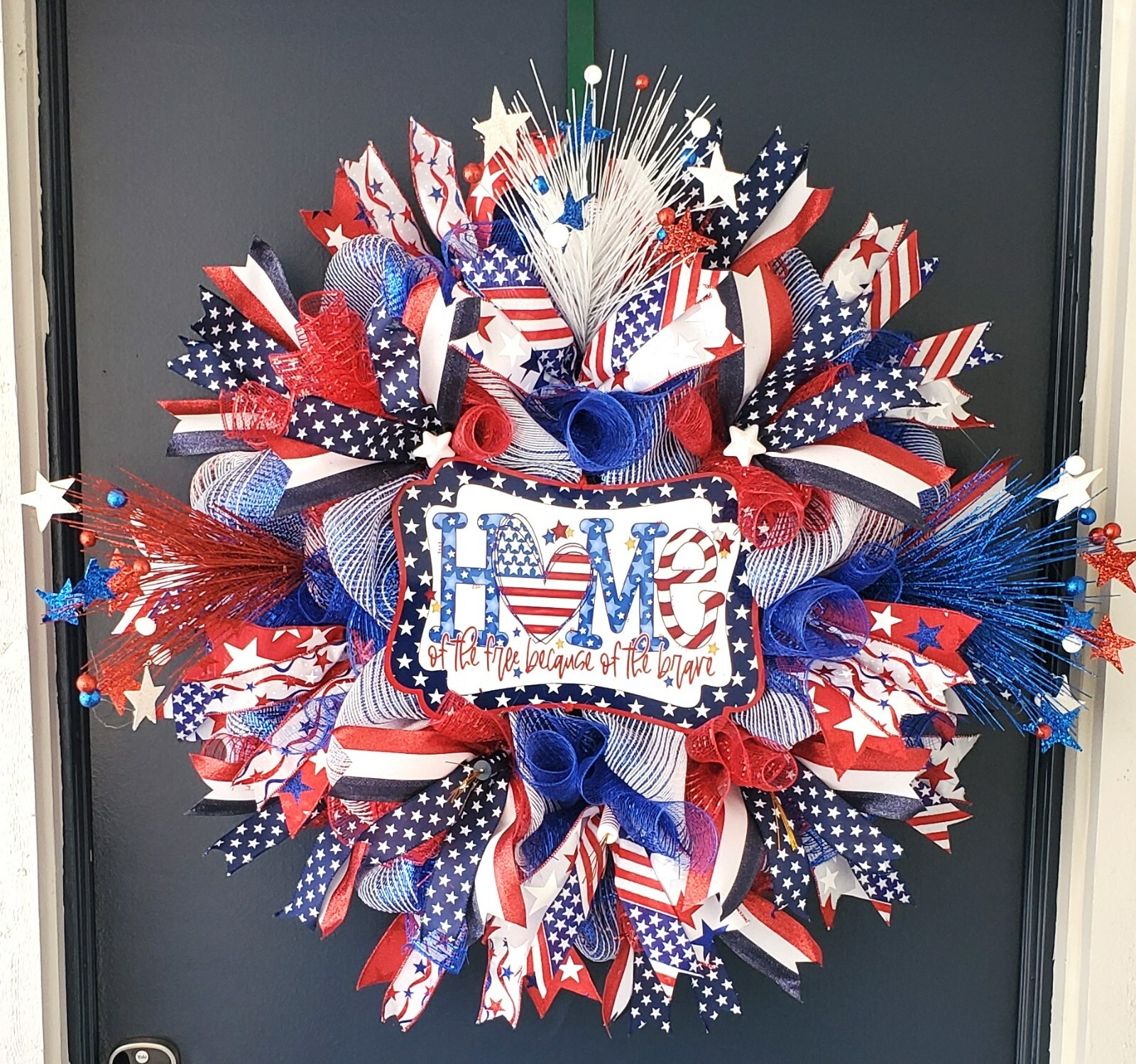 Summer Day Wreath, 4th of July Wreaths, Patriotic Wreaths, Labor Day ...