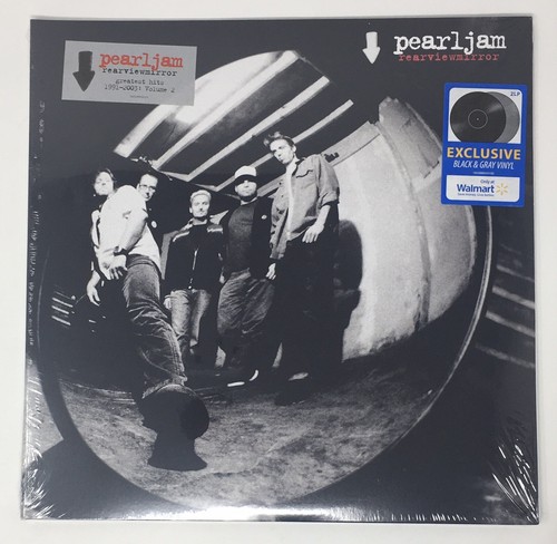 PEARL JAM “Rearviewmirror” SEALED Gray Colored Vinyl Record Album 2 LP ...