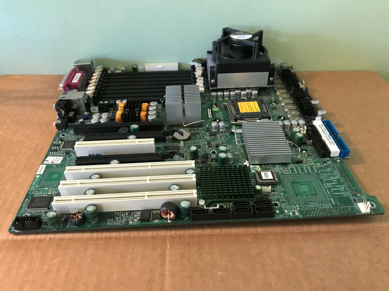 Supermicro X7DAE Intel 5000X LGA771 DDR2 SDRAM Serial ATA-300 E-ATX ...