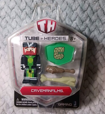 Tube Heroes CavemanFilms Action Figure with Accessories NEW | eBay