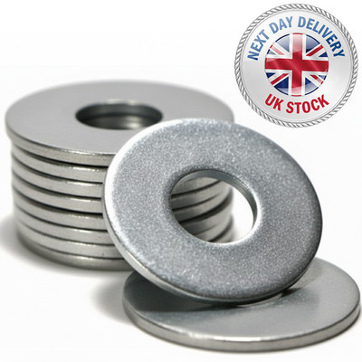 Penny Washers | Large Extra Wide Flat Repair Washers Form G | Steel ...